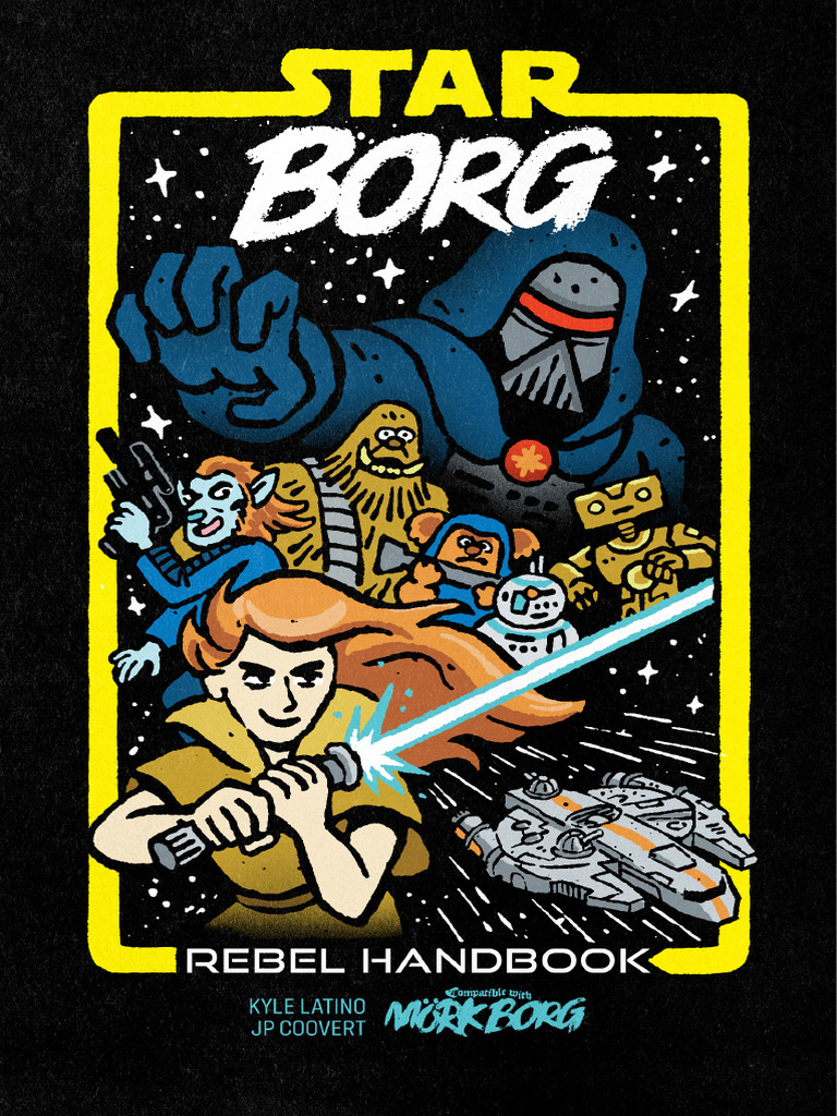 Star Borg Rebel Handbook v1.0 Spreads | PDF