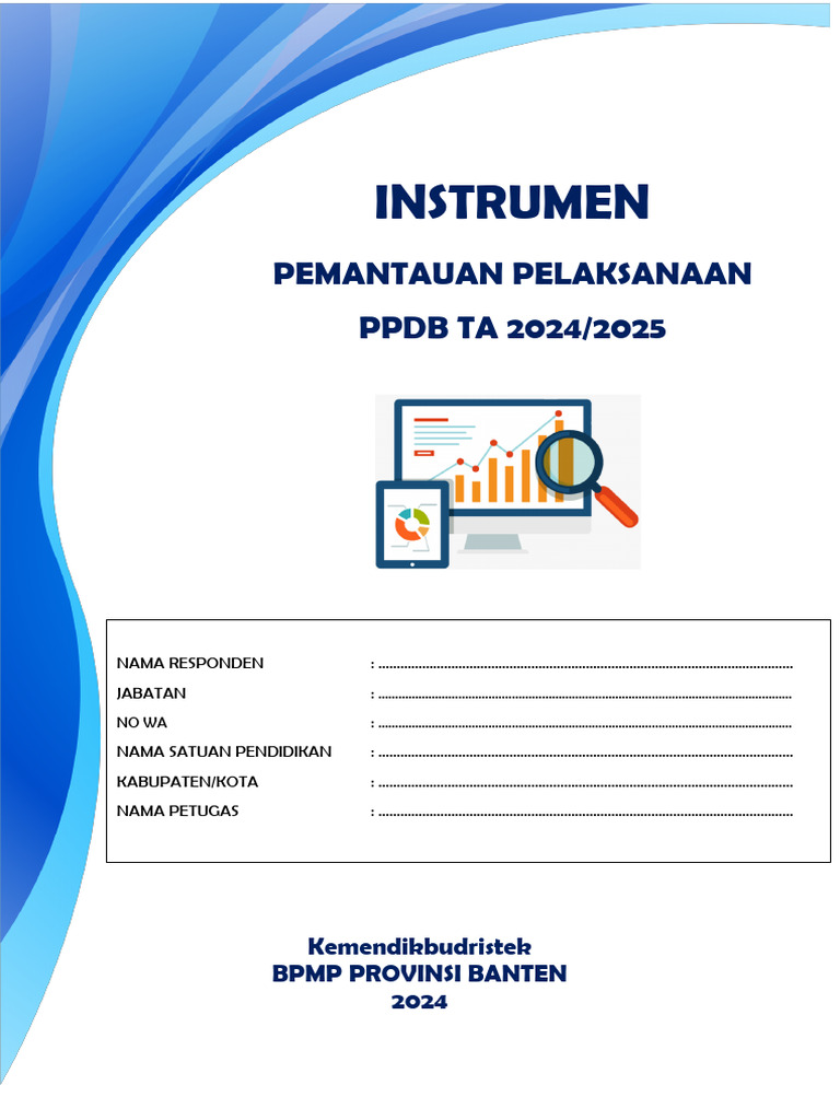 Instrumen Pemantauan Pelaksanaan PPDB | PDF | Karier & Perkembangan
