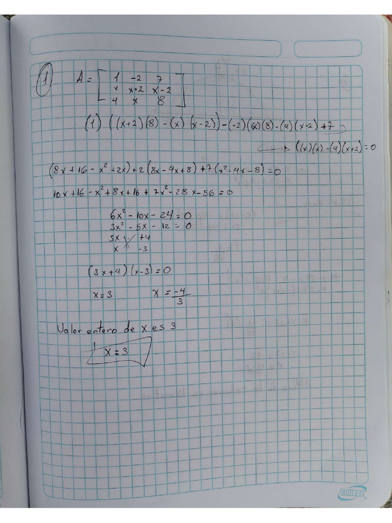 T1 Matematica Ejer 1 | PDF