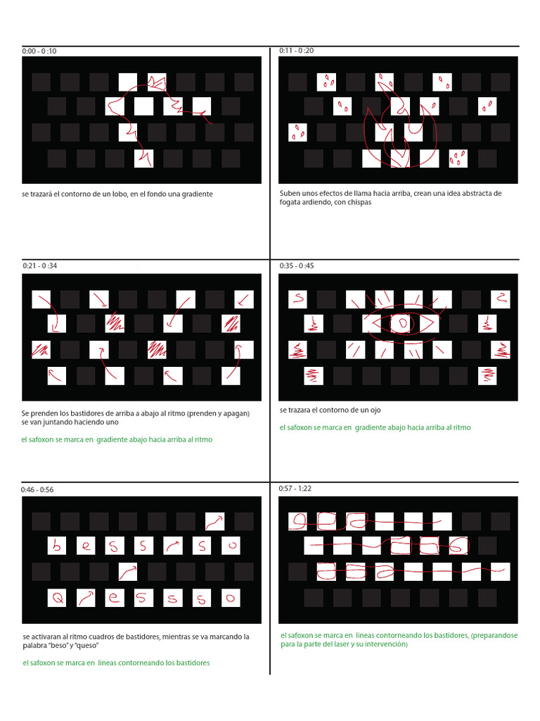 Storyboard Rosa Del Nilo | PDF