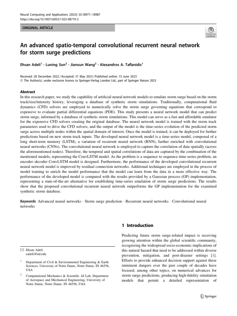 An Advanced Spatio-Temporal Convolutional Recurrent Neural Network For ... An Advanced Spatio-Temporal Convolutional Recurrent Neural Network For ...