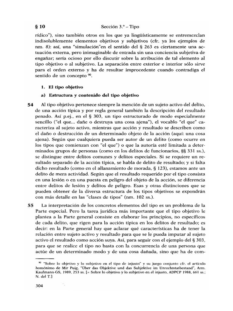 Roxin_UNIDAD 6 Tipo objetivo elementos normativos y descriptivos | Descargar gratis PDF ...