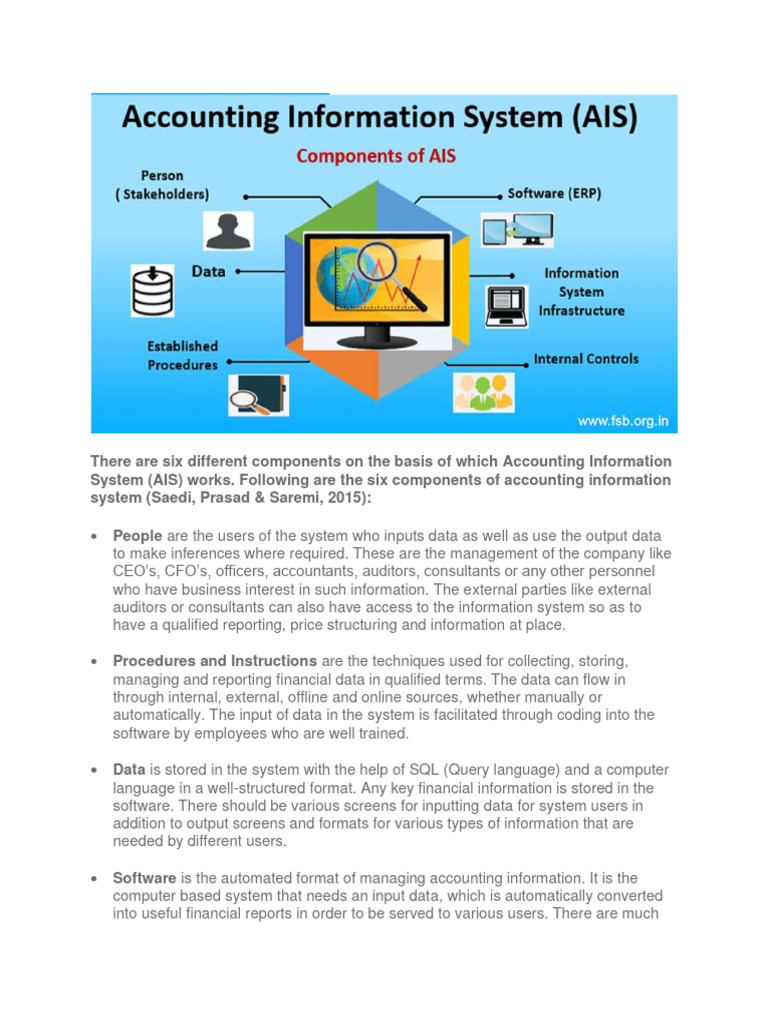 CIS Accounting Information System | PDF | Information System | Accounting