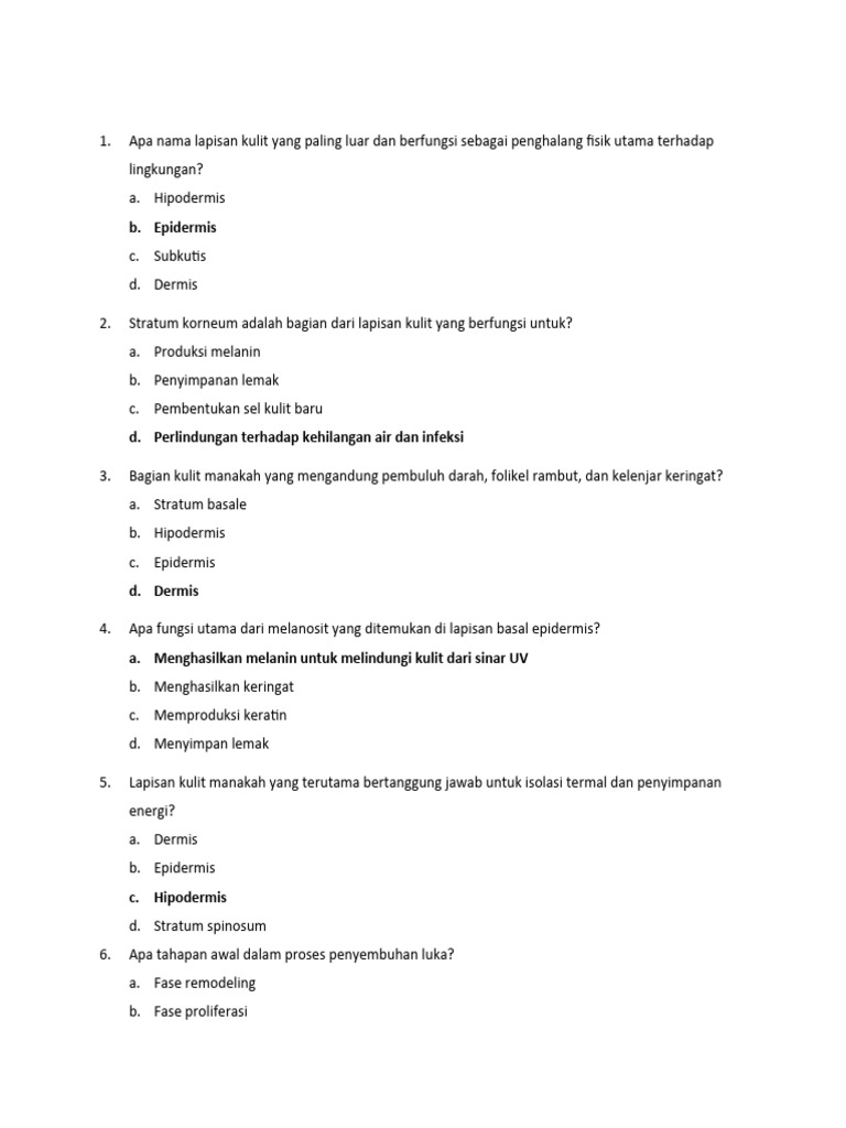 Apa Tujuan Utama Perawatan Luka | PDF | Gaya Hidup | Sains & Matematika