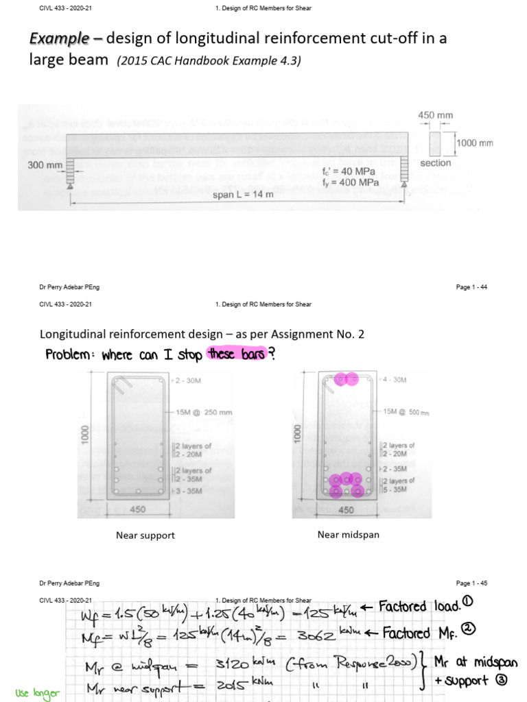 1.0 Shear Design Part 2 | PDF | Structural Engineering | Building Engineering