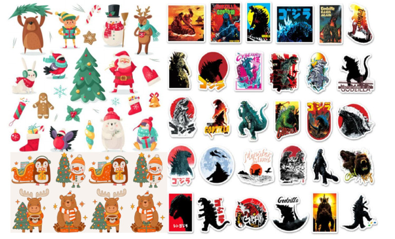 Christmas Godzilla | PDF