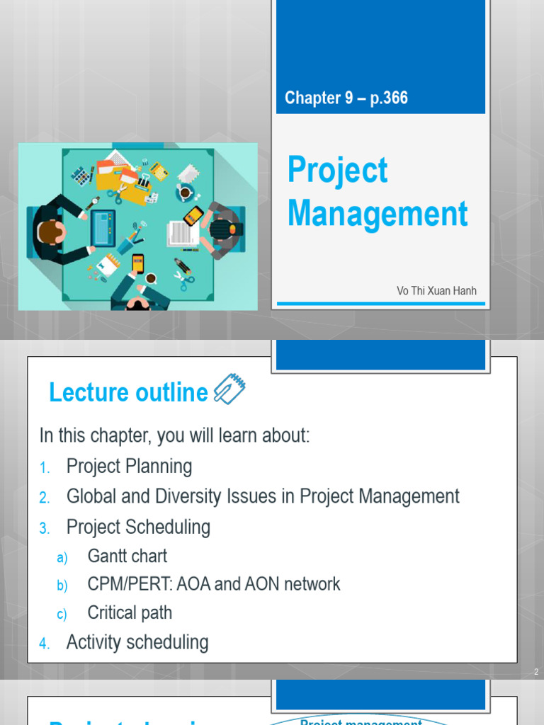 Chap 9 - Project Management - SV | PDF | Project Management