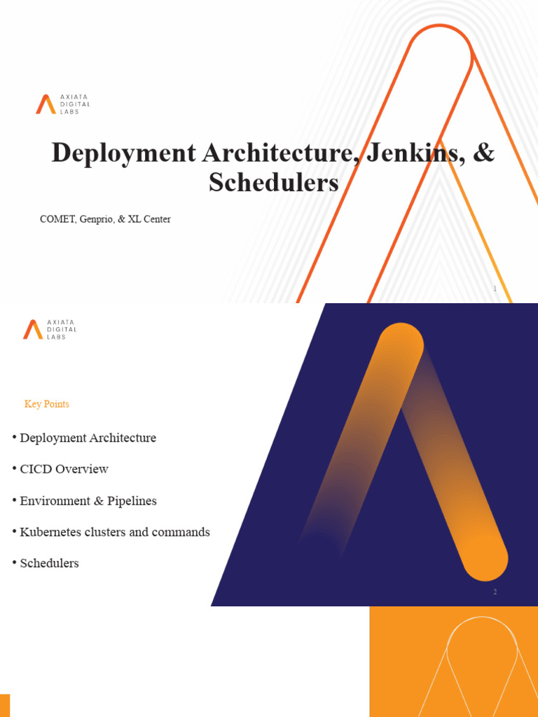 Session - 01 - Deployment Architecture + Jenkins + Setting Up Schedulers | PDF | Systems ...