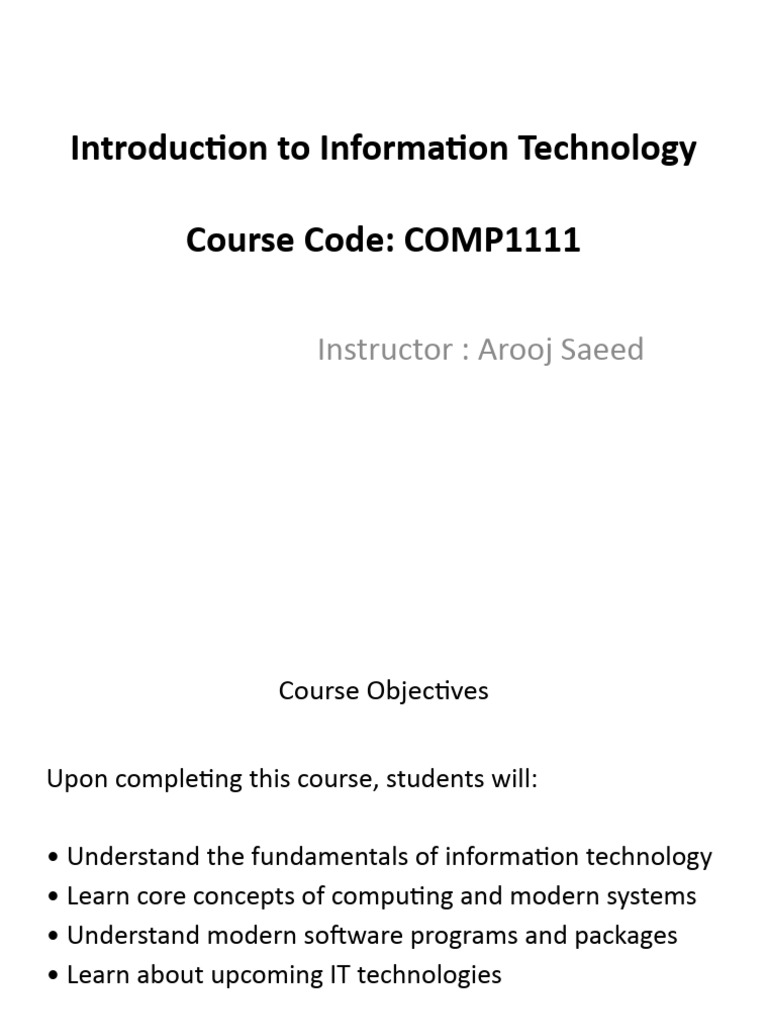 Lesson 1 | PDF | Integrated Circuit | Computer Hardware