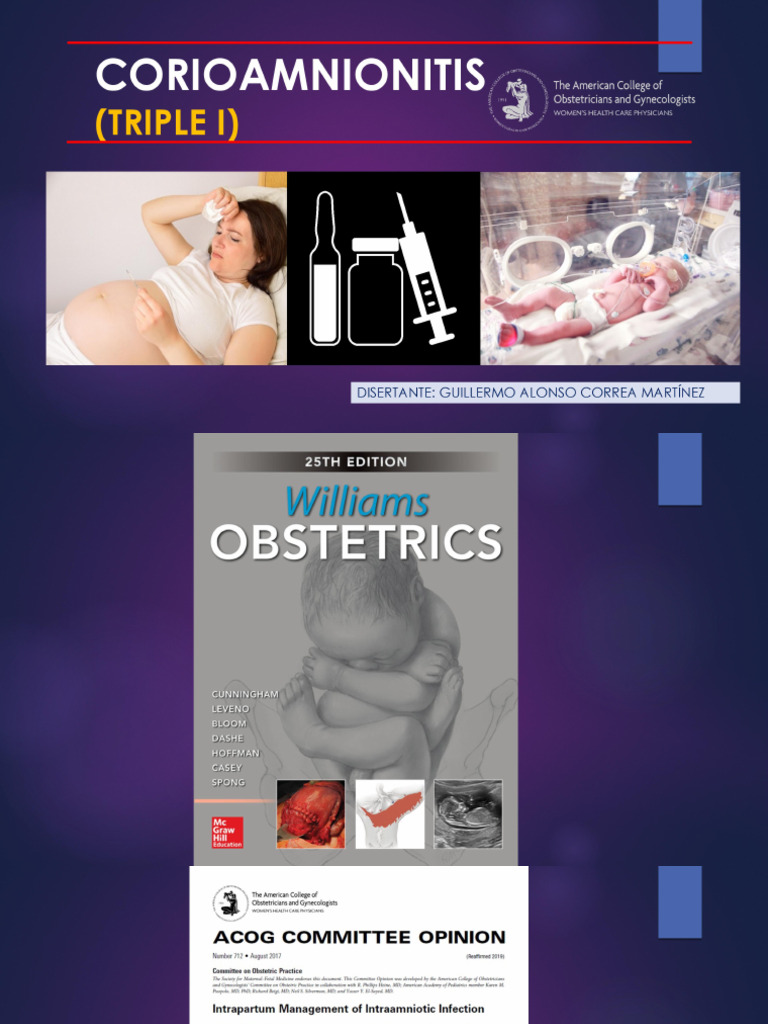 Sesión 13 Corioamnionitis | PDF