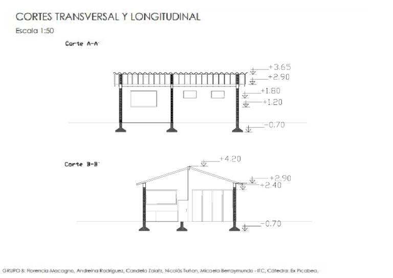 Cortes Transversal y Longitudinal.a3 | PDF