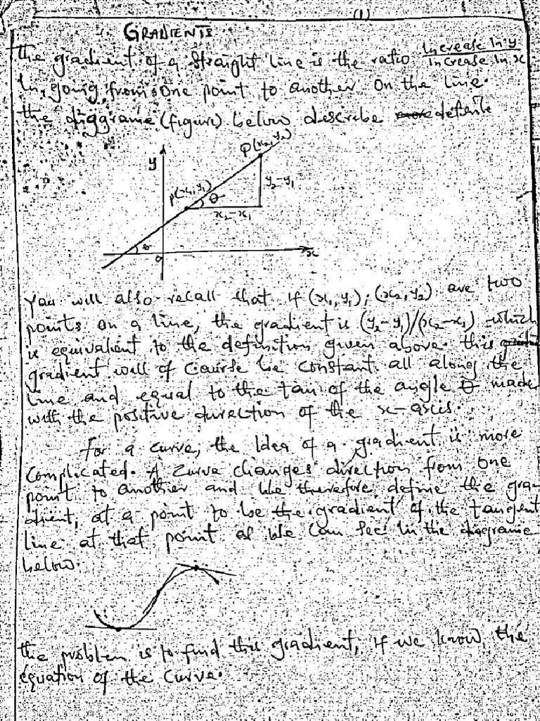 Calculus For Science Lecture Note | PDF