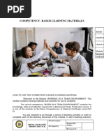 COMMON CORE 1-Develop and Update Industry Knowledge | PDF | Competence ...