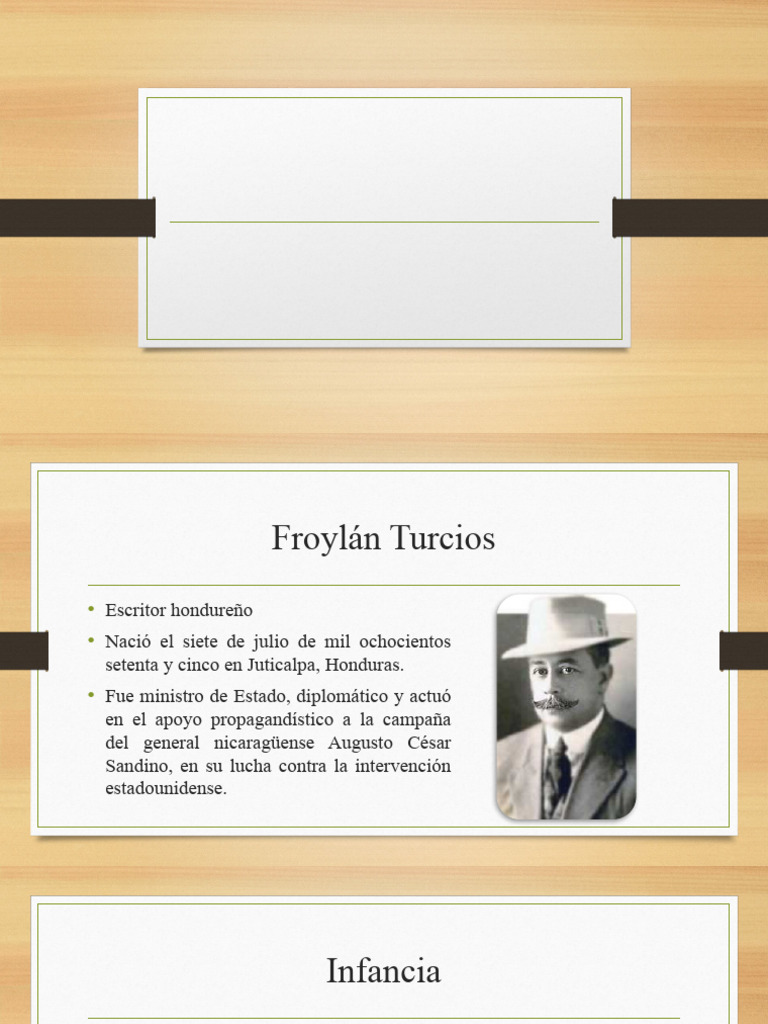 Froylán Turcios: Vida y Obras | PDF | Clásicos | Ficción general