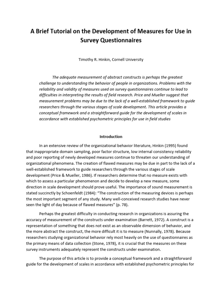 Timothy | PDF | Factor Analysis | Validity (Statistics)