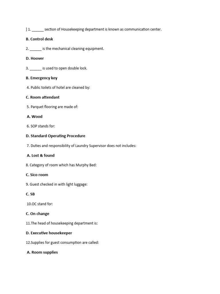Hk Board Model Qns Answers 1st Sem | PDF | Pest Control | Pest (Organism)