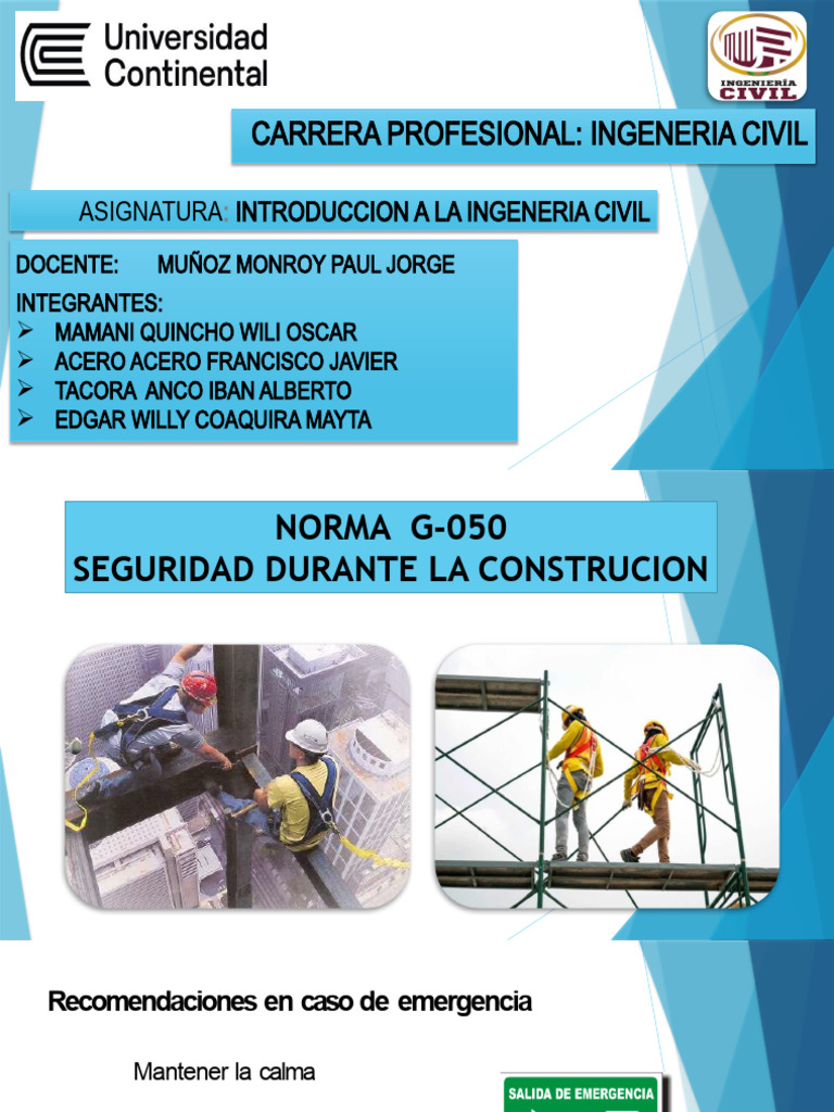 Norma G-050 | PDF