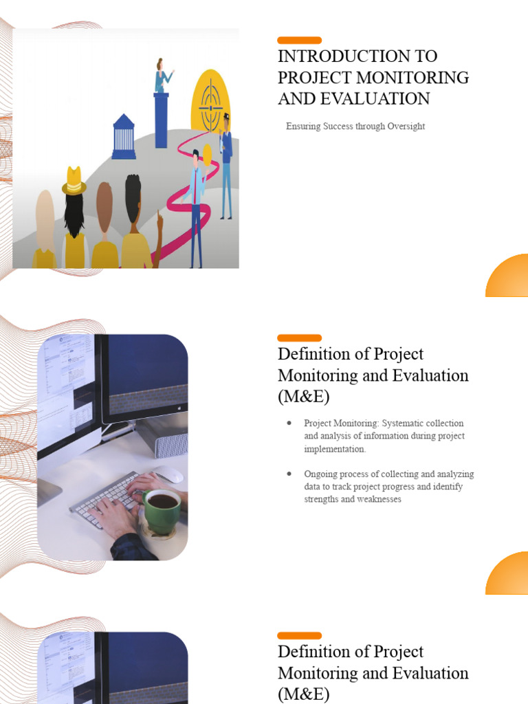 Introduction To Project Monitoring and Evaluation | PDF | Evaluation | Monitoring And Evaluation