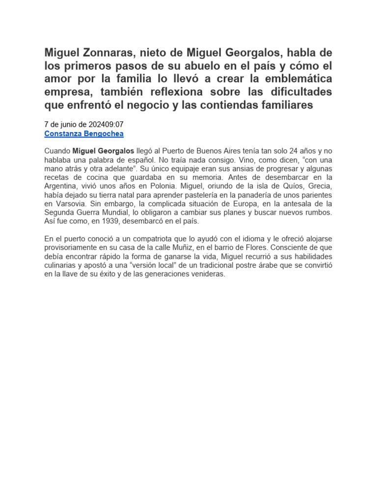 Bengochea - Georgalos | PDF | Business | Mondelez International