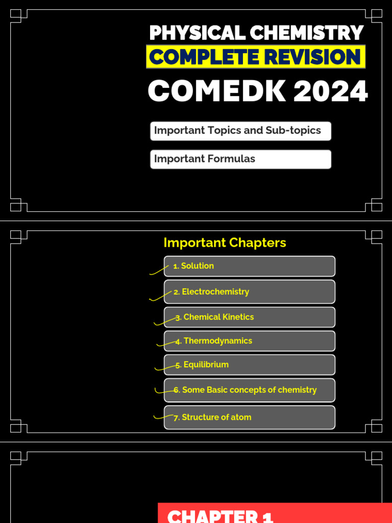 Revise Complete Physical Chemistry With Annotation | PDF | Reaction ...