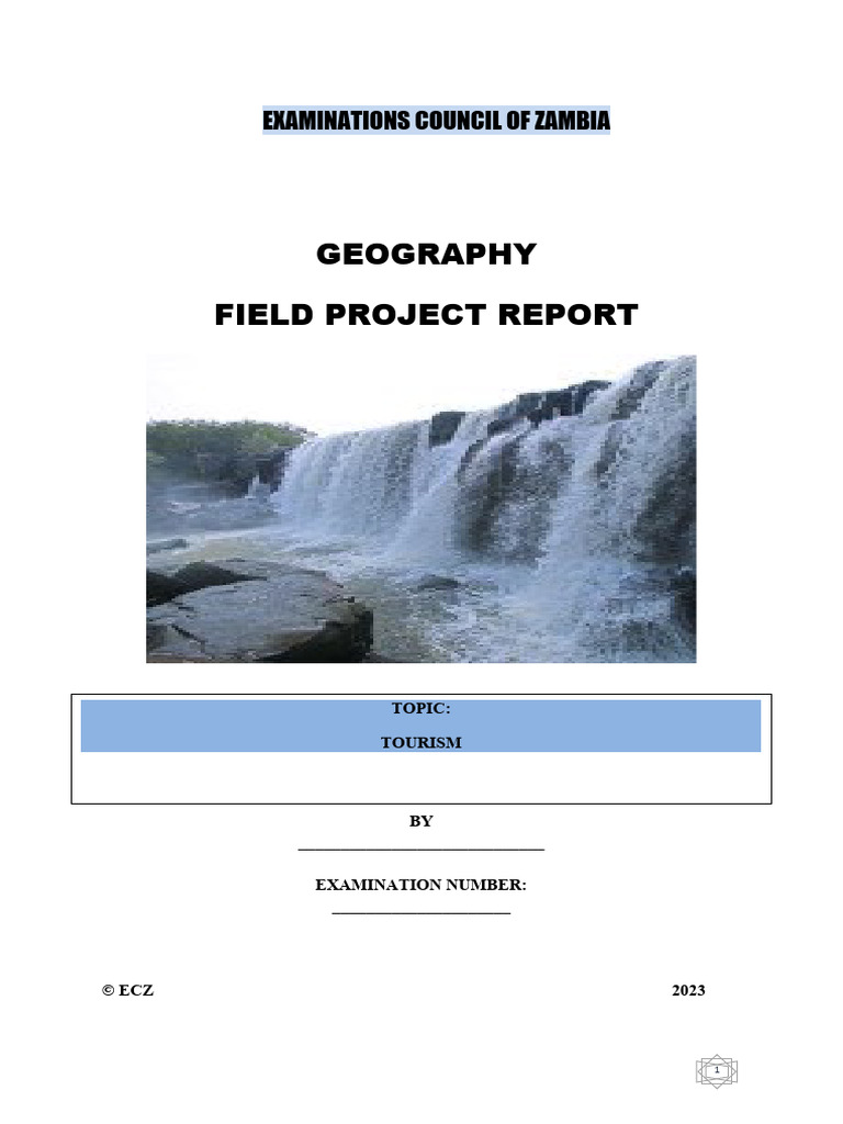 Field Project Hep at Chishimba Falls | PDF | Power Station ...