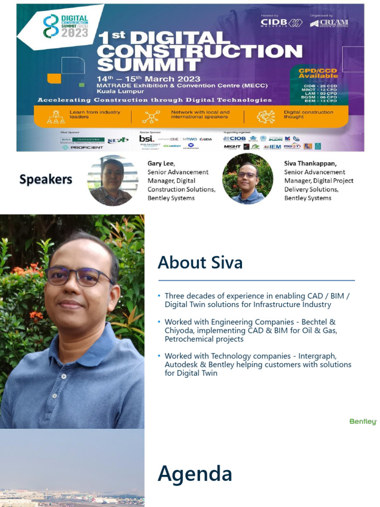 Speaker 5 - Siva Thankappa | PDF | Building Information Modeling | Computing