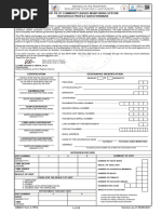 Barangay Census Form | PDF