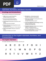The English Alphabet Chart Aa BB CC DD Ee: PP QQ RR Ss TT | PDF
