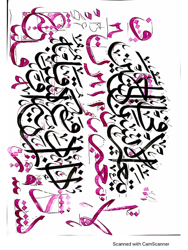 Pembetulan Kaedah Khat Thuluth | PDF