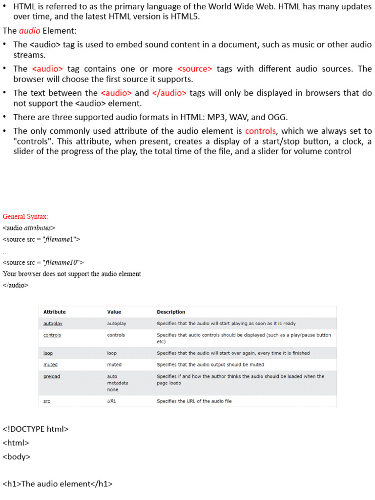 Unit 2 | PDF | Html Element | Html