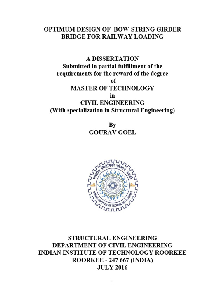 Bow String Girder | PDF | Truss | Mathematical Optimization