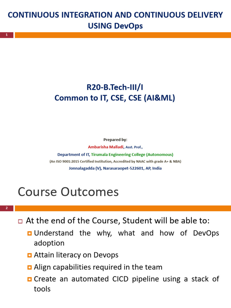 SOC CICD Introduction | PDF | Agile Software Development | Software Development Process