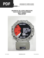 MOG in Transformer (Magnetic Oil Level Gauge) - Electrical4U | PDF ...