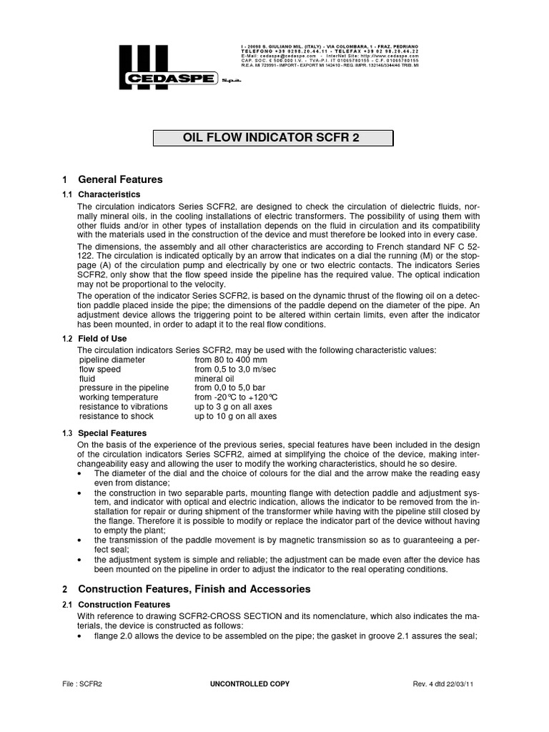 36 Oil Flow Ind SCFR2 MY2013 | PDF | Fluid Dynamics | Pipe (Fluid ...
