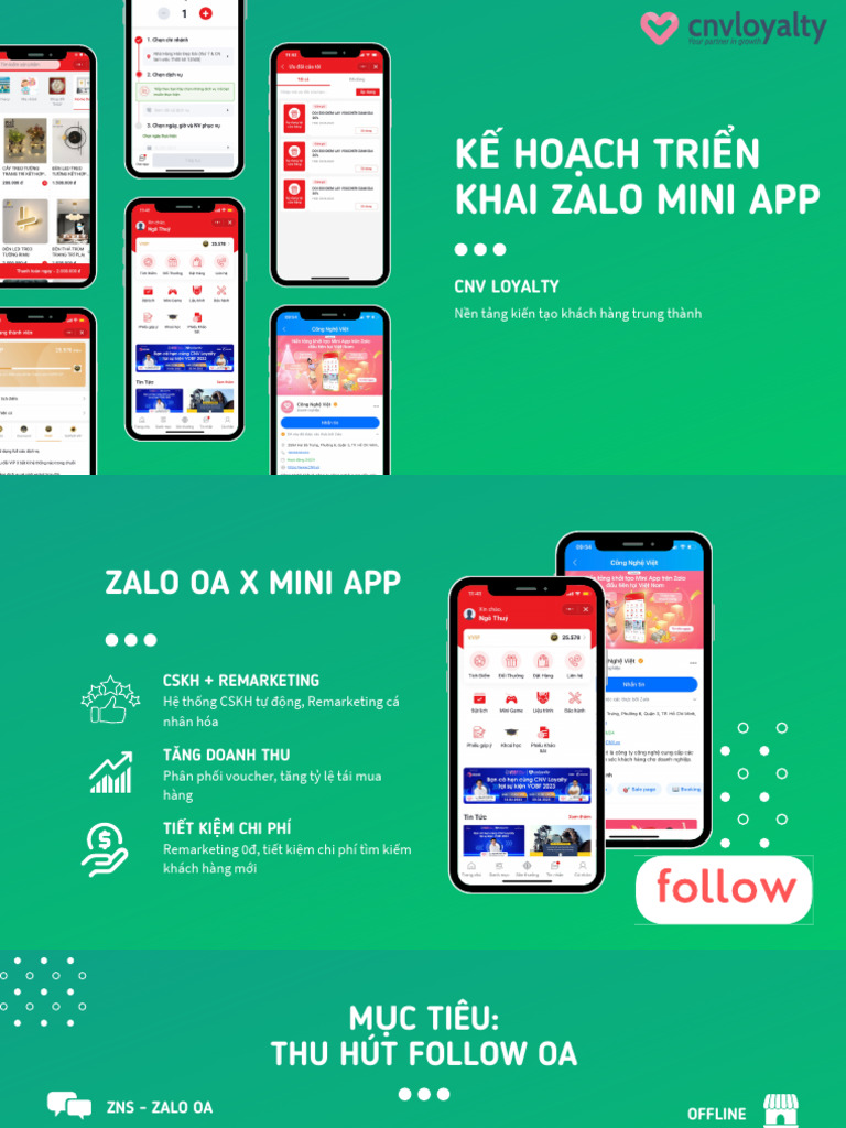 Kế Hoạch Triển Khai Zalo Mini App Ten Ten | PDF