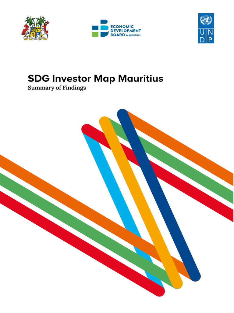 SDG Investor Map Mauritius - Summary of Findings | PDF | Renewable ...