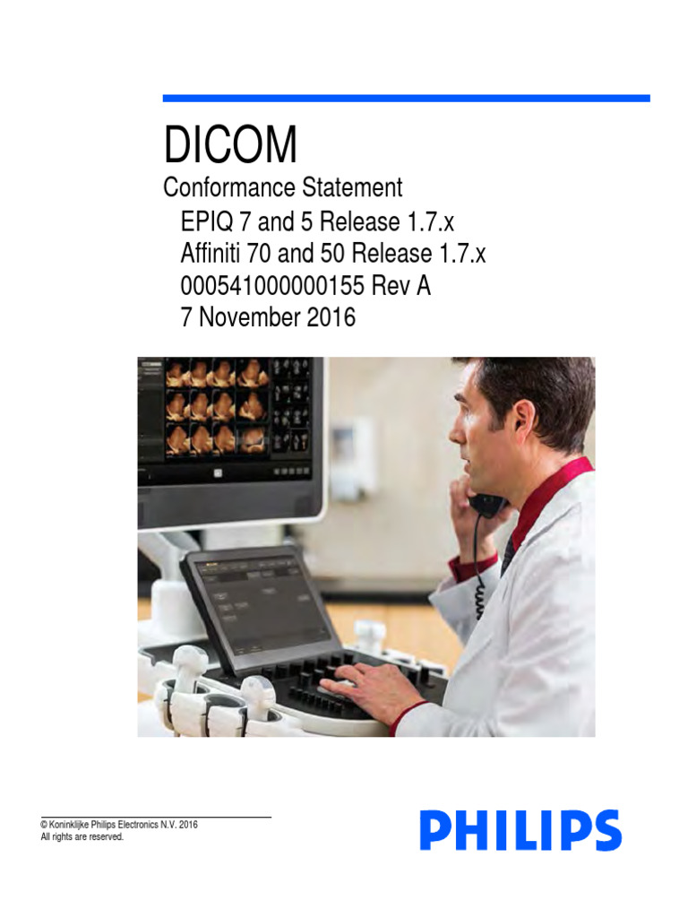 E7 E5 A70 A50 Rel 1.7.x DICOM Conformance Statement | PDF | Imaging ...