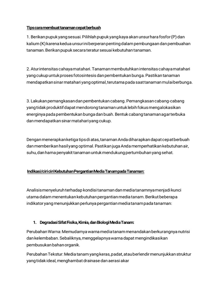 TPM 2 Tabulampot | PDF | Sains & Matematika | Teknologi & Rekayasa