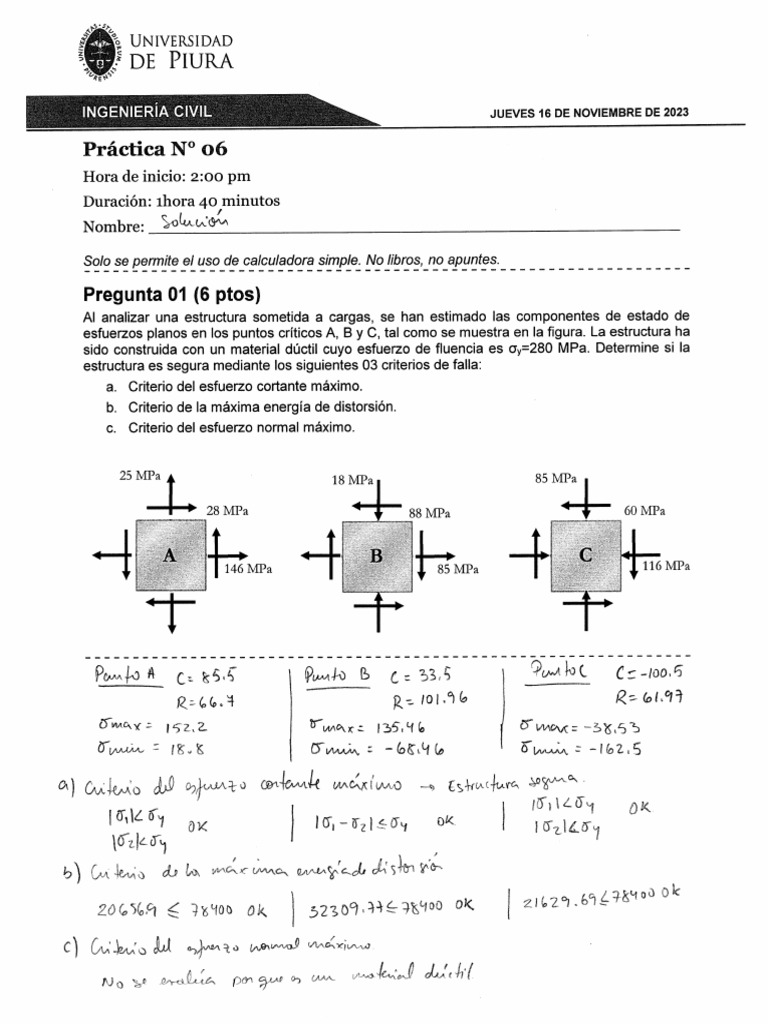 Solución PC06 | PDF