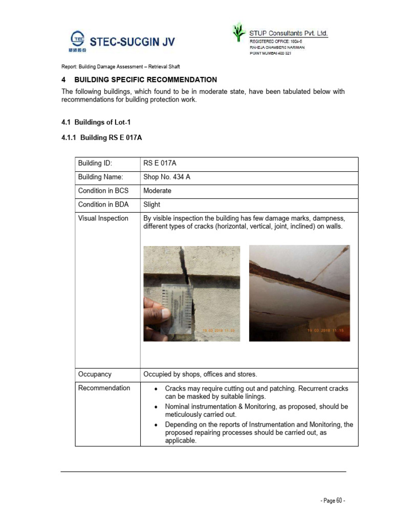 Damage Analysis For Varies Building | PDF | Building Engineering