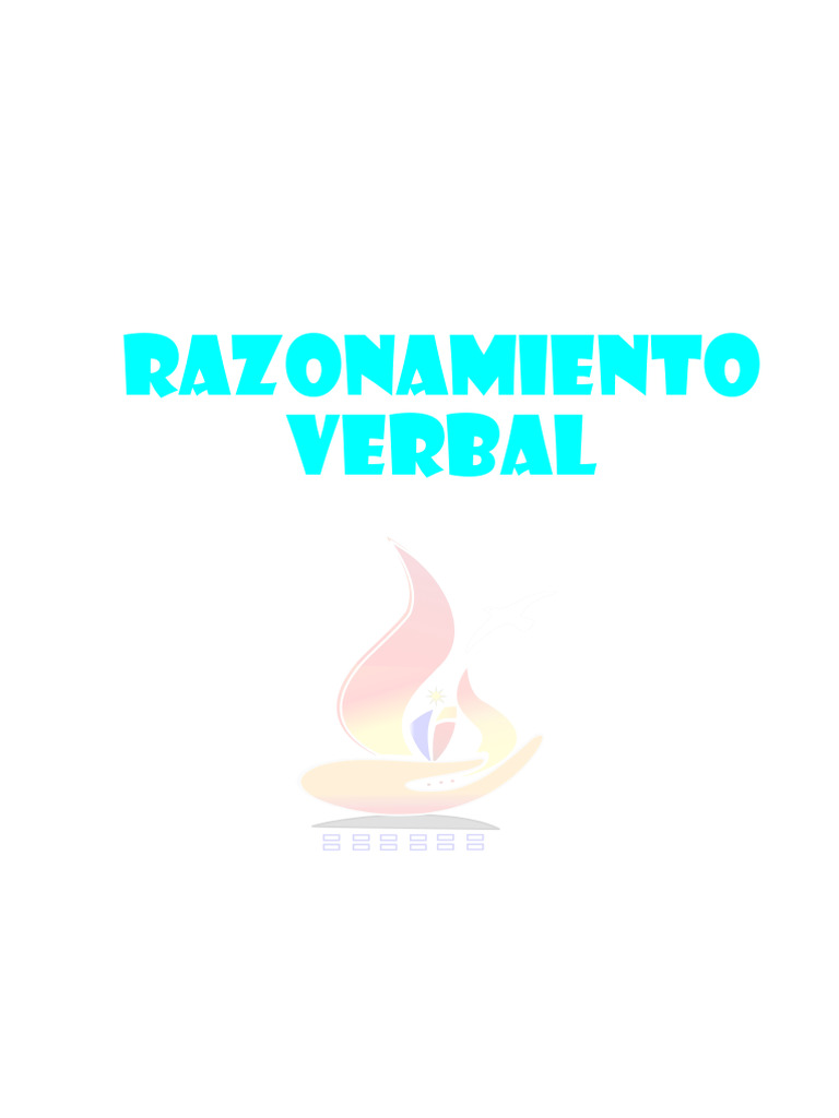 1° Raz. Verbal-Pb | PDF
