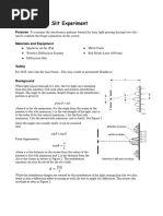Aqa A Level - Practical 2 | PDF | Diffraction | Electromagnetic Radiation