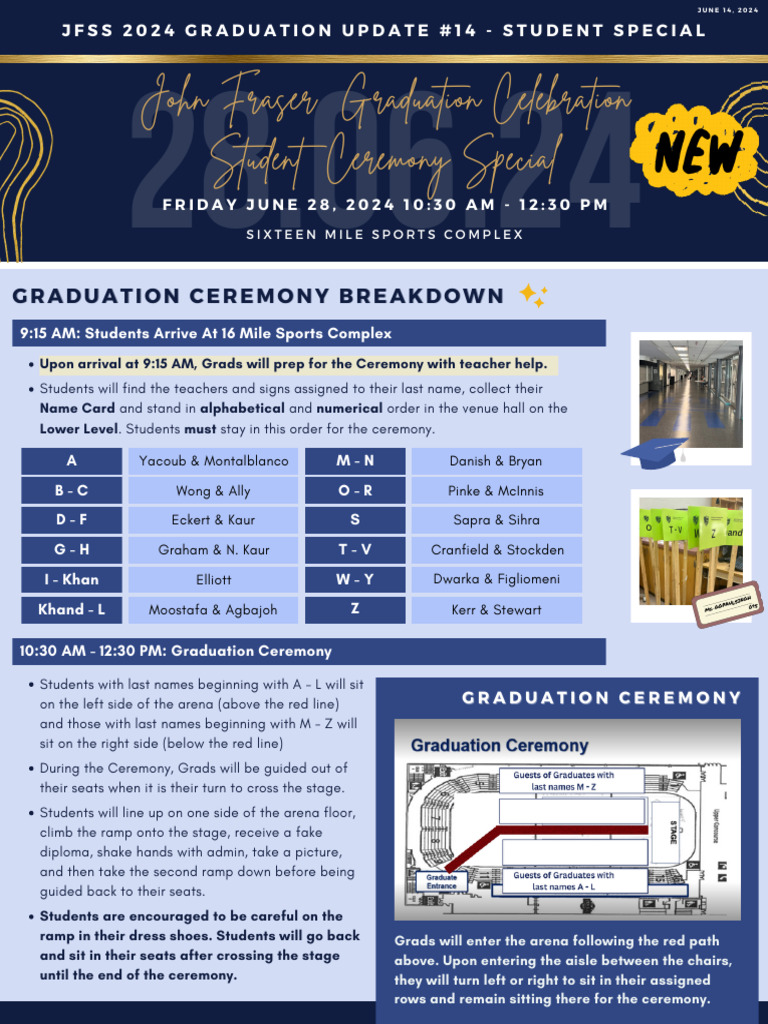 2024 Grad Newsletter - Student Information | PDF