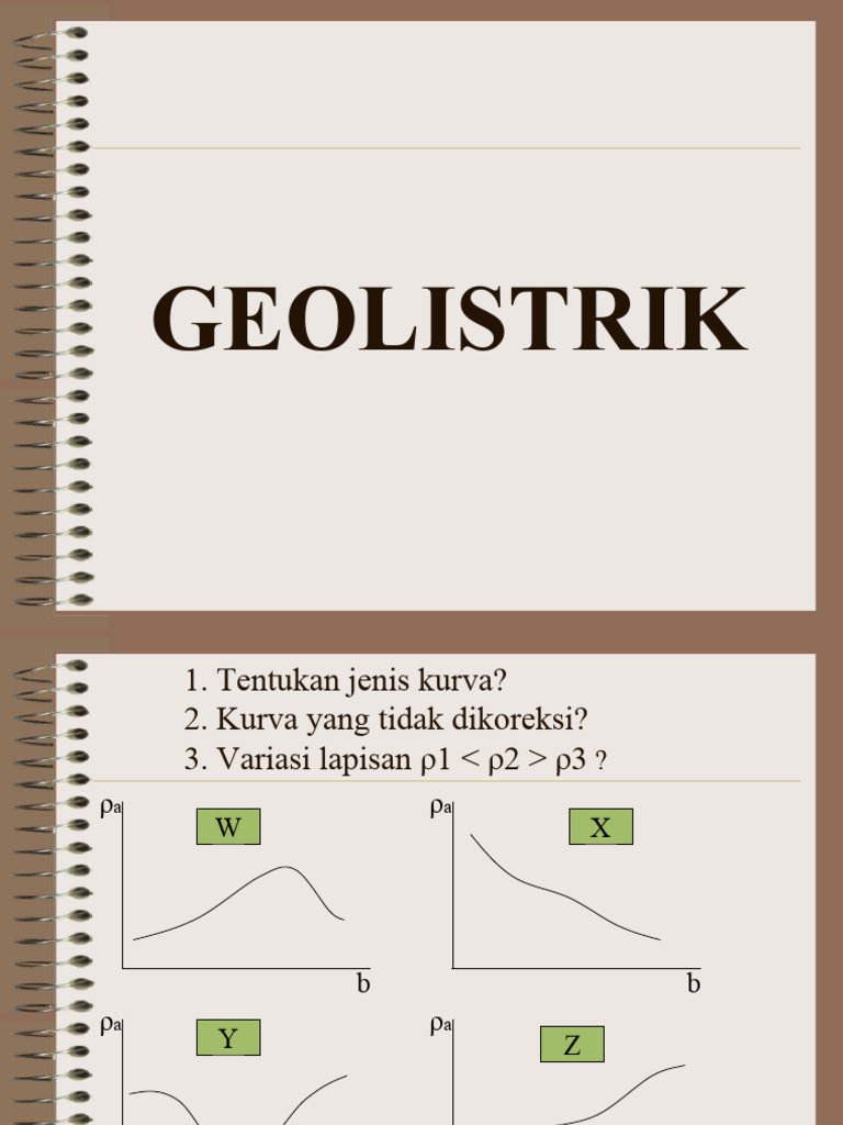 Geolistrik | PDF | Sains & Matematika
