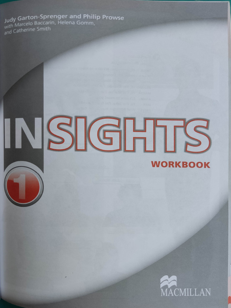 WORKBOOK INSIGHTS 1 | PDF