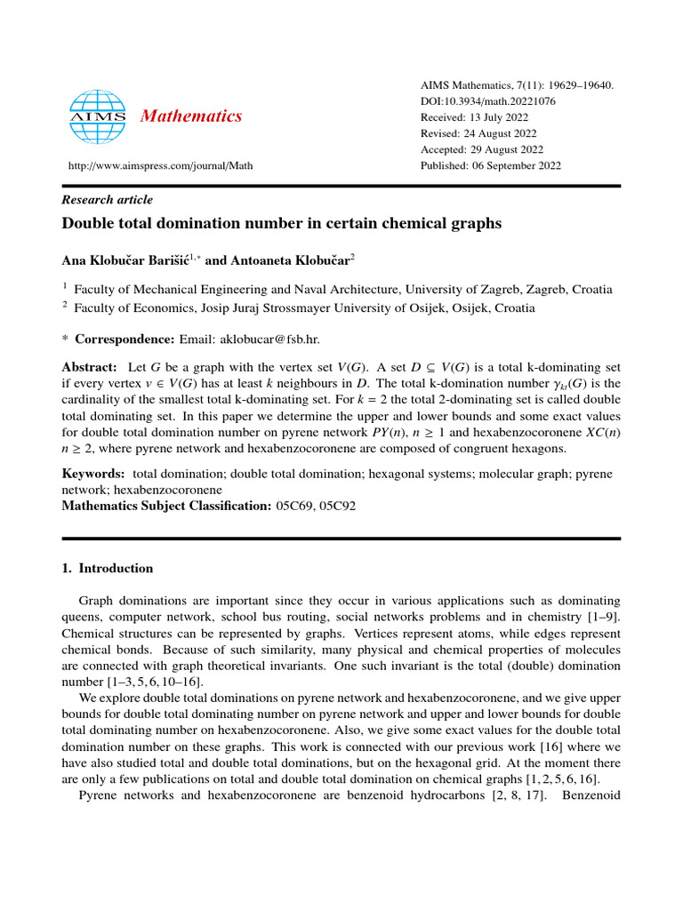 Chemical Graph 2 | PDF | Vertex (Graph Theory) | Graph Theory