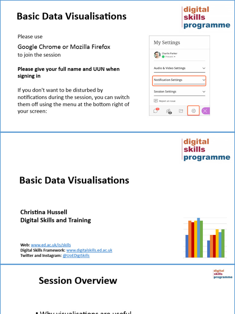 Basic Data Visualisations.pptx | PDF | Pie Chart | Chart