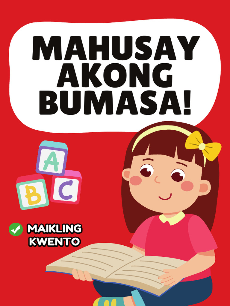 Mahusay Akong Bumasa! Girl With Content | PDF