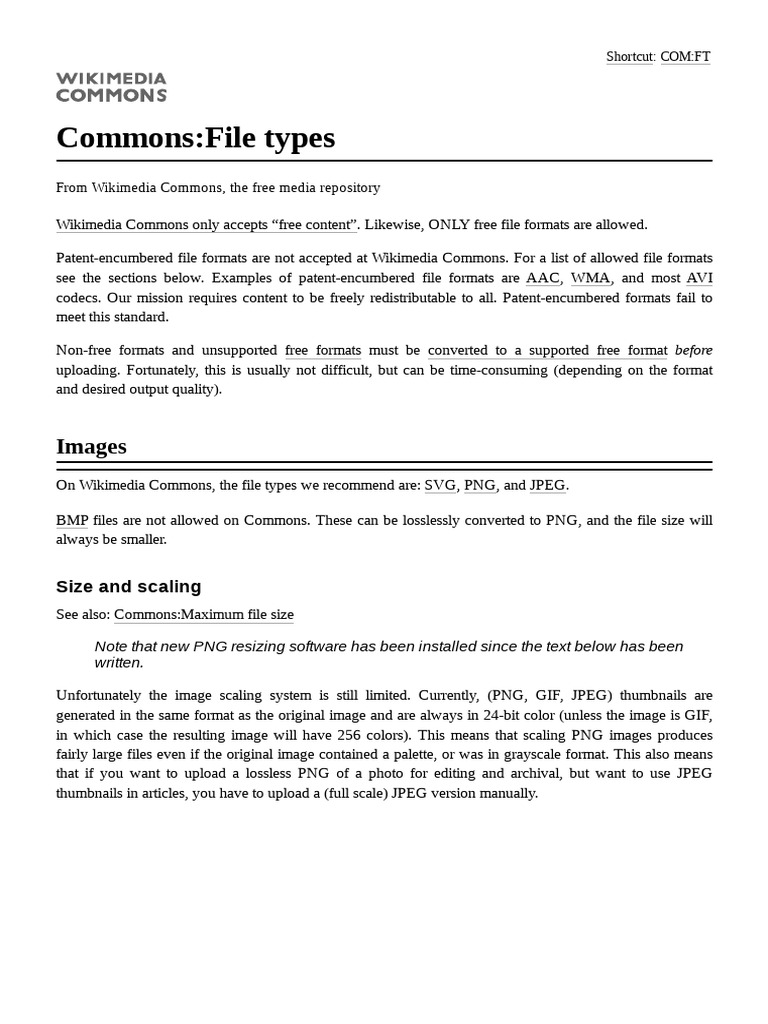 Commons File Types Pdf File Format Computer File Formats