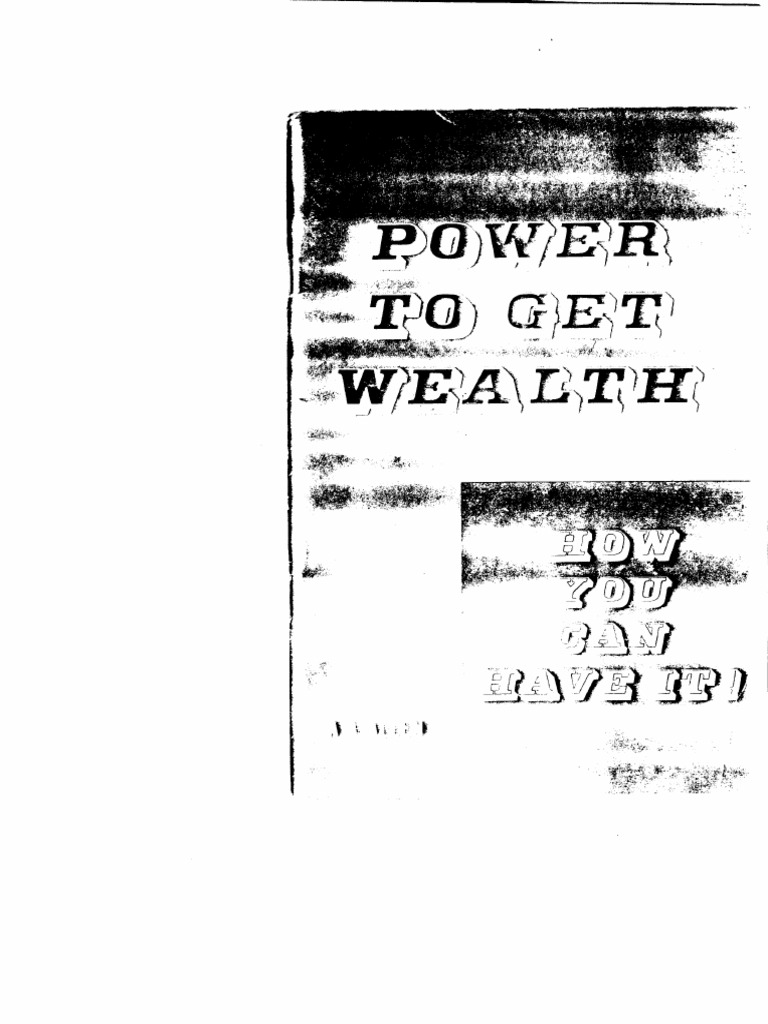 AA+Allen+ +Power+to+Get+Wealth | PDF
